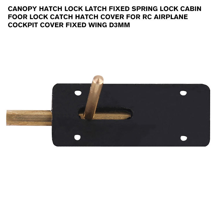 Canopy Hatch Lock Latch Fixed Spring Lock Cabin Foor Lock Catch Hatch ...