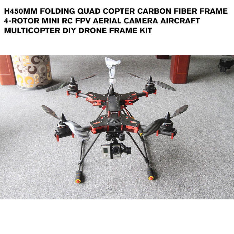 Kit JMRCC Quadcopter Frame Kit - Carbon Fiber FPV Mini H Quad Fpv Drone