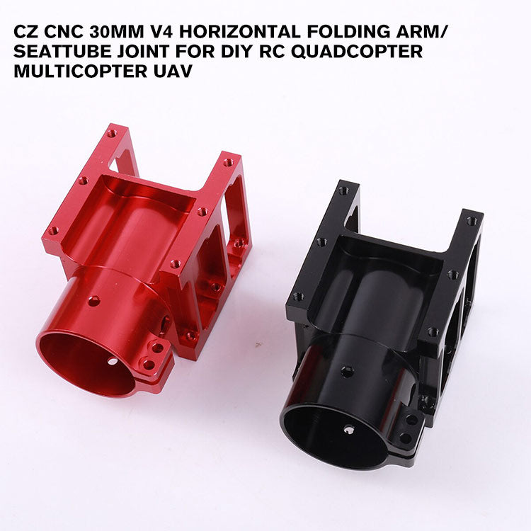 CZ CNC 30mm V4 Horizontal Folding arm/seatTube Joint for DIY RC Quadco ...