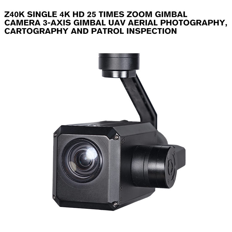 Z40K single 4K HD 25 times zoom gimbal camera 3-axis gimbal UAV Aerial ...