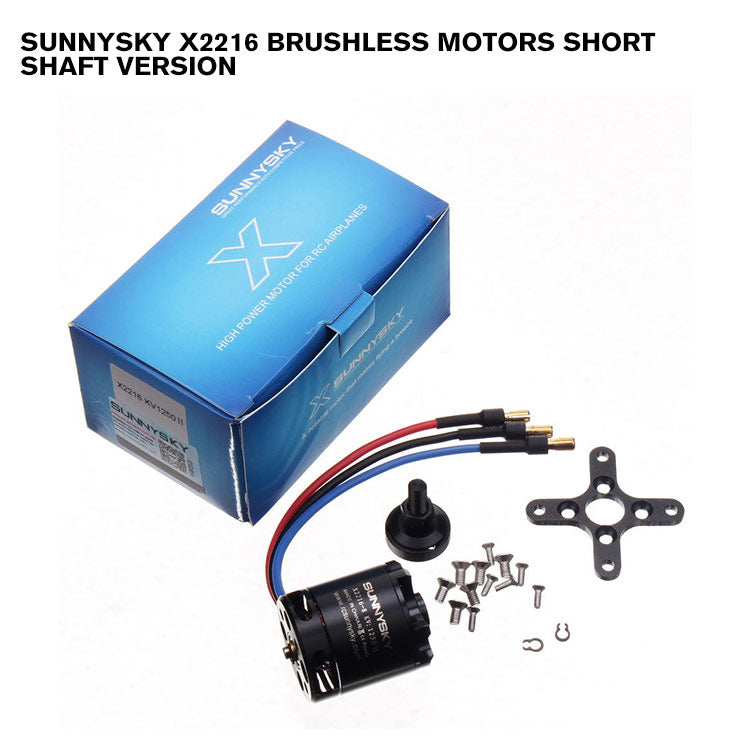 SunnySky X2216 Brushless Motors Short Shaft Version – iNsightFPV