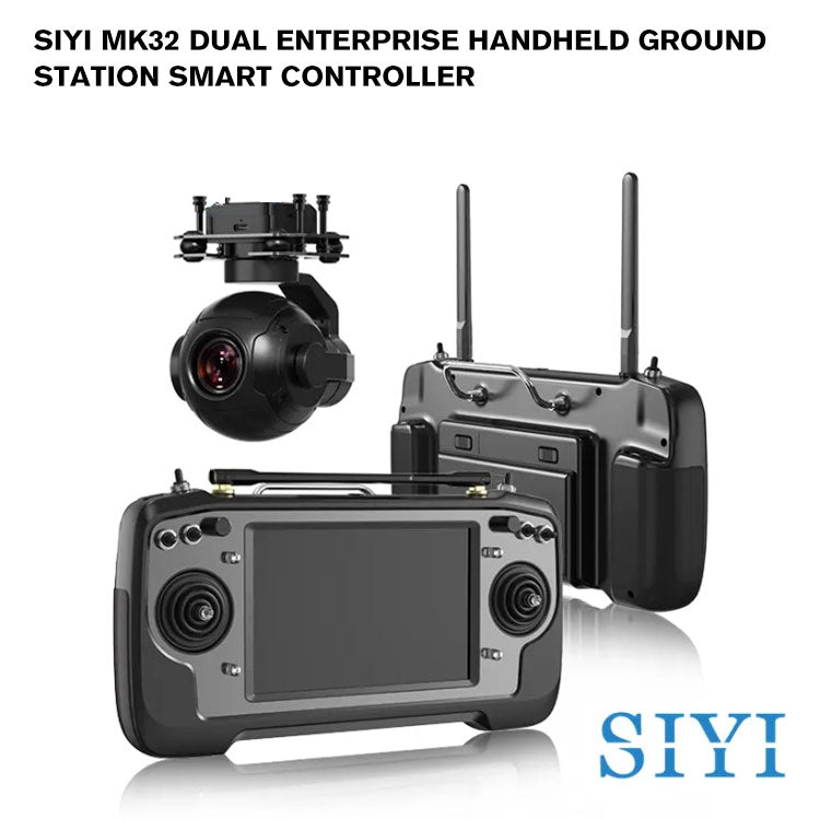 SIYI MK32 DUAL Enterprise Handheld Ground Station Smart Controller ...