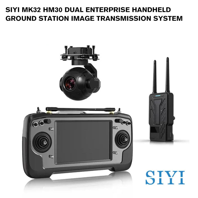 SIYI MK32 HM30 DUAL Enterprise Handheld Ground Station Image Transmiss ...