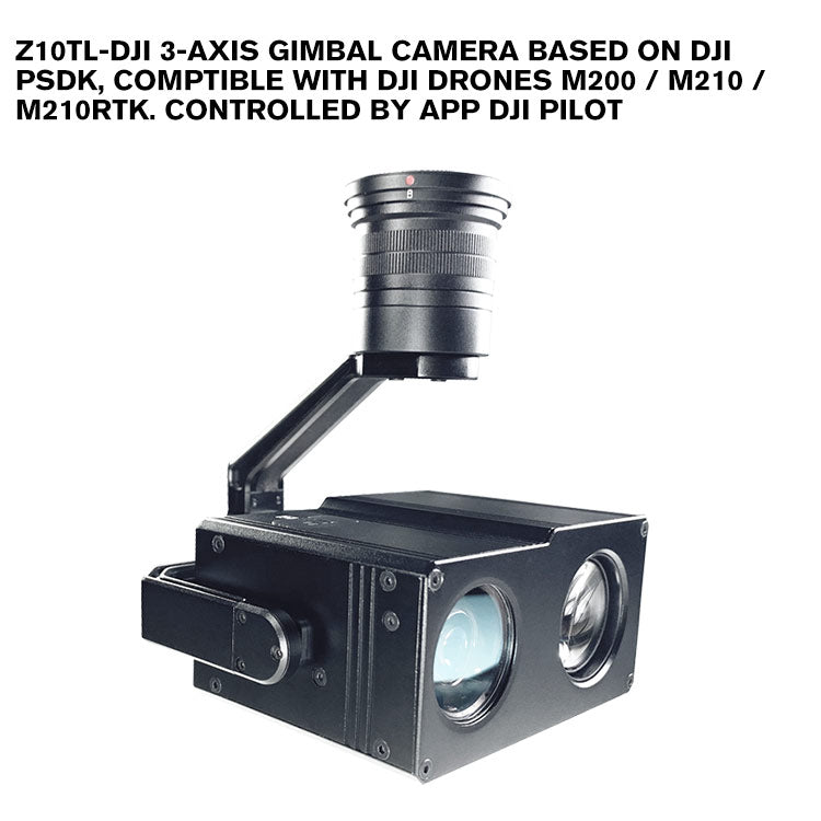 Z10TL-DJI 3-axis gimbal camera based on DJI PSDK, comptible with DJI d ...