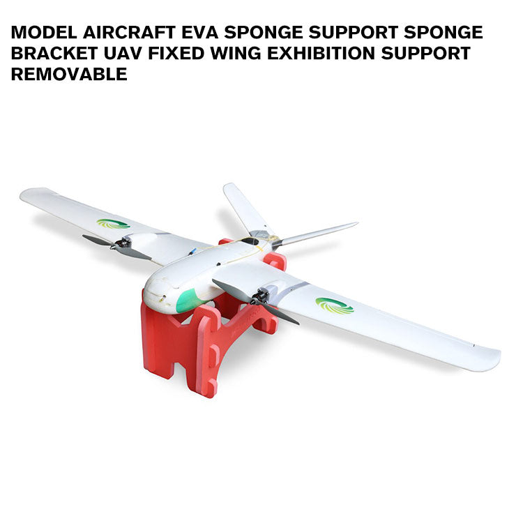 Model Aircraft EVA Sponge Support Sponge Bracket UAV Fixed Wing Exhibi ...