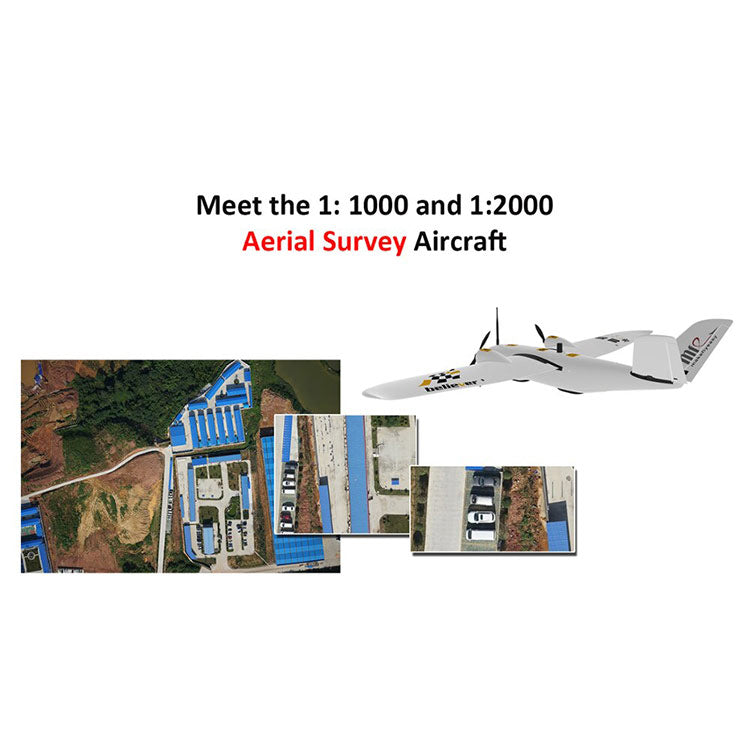 Makeflyeasy Believer Aerial Survey Carrier Fixed-wing mapping UAV Doub ...